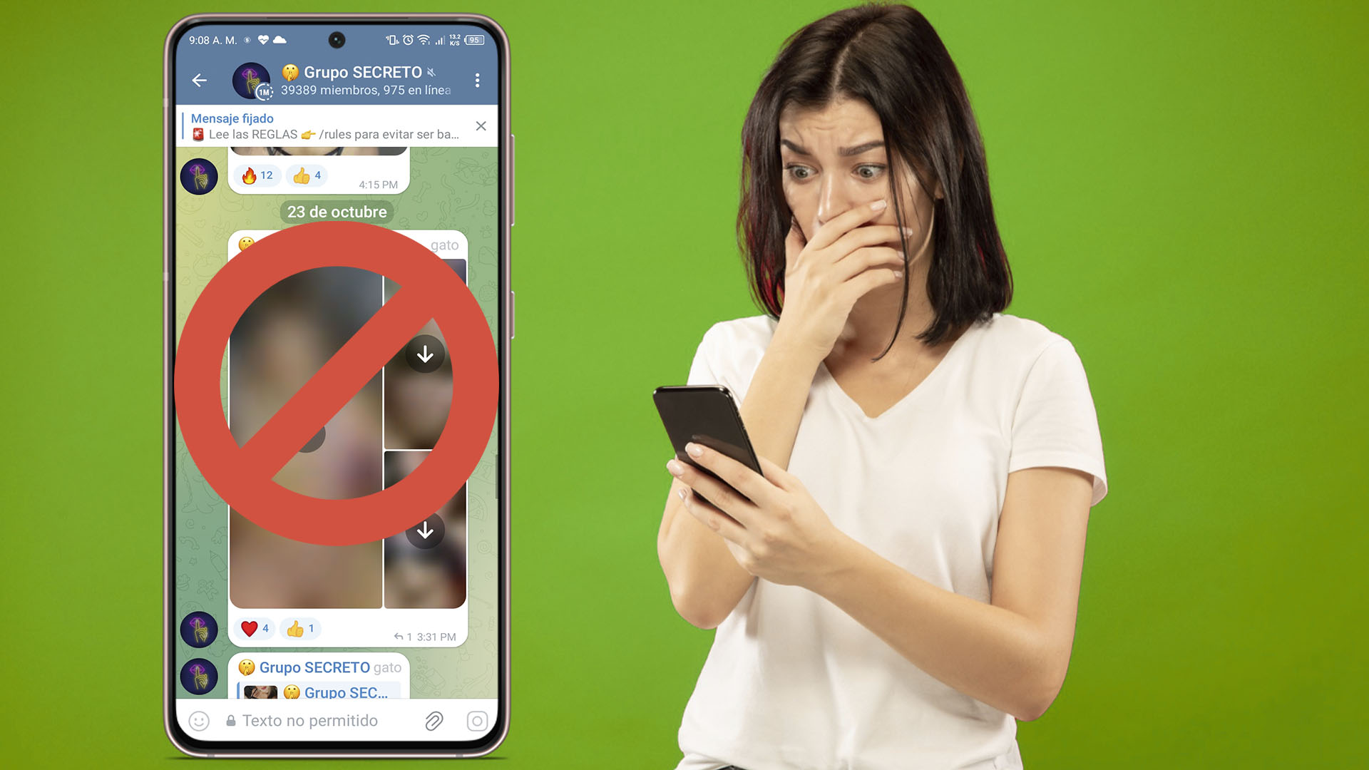 Qué son los grupos y canales prohibidos de Telegram y por qué deberías ...
