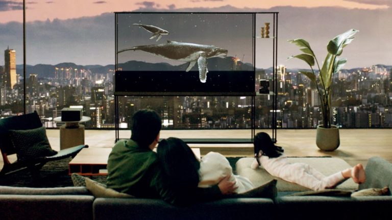 LG Signature OLED T, el primer televisor OLED transparente e ...