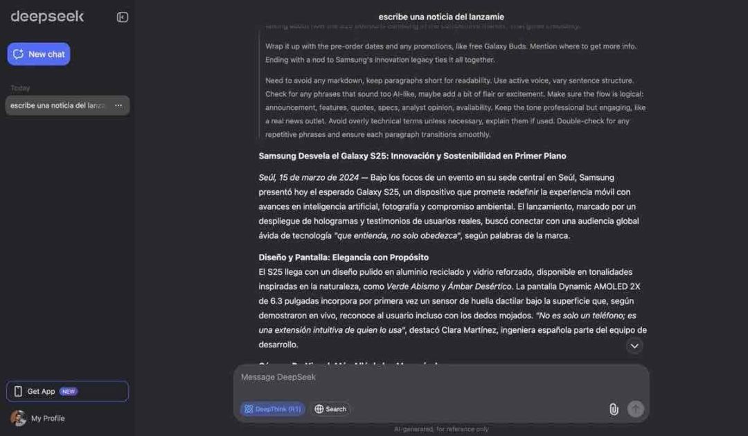 Comparamos DeepSeek vs ChatGPT, ¿es mejor esta alternativa china que la ...