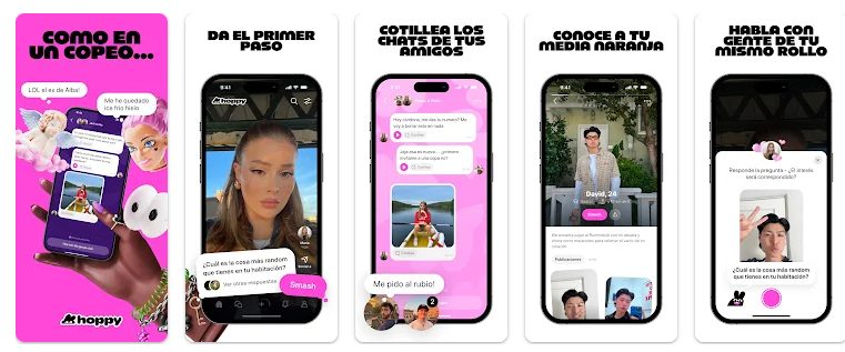 Qué es y cómo funciona Hoppy, la última red social para ligar en 2025