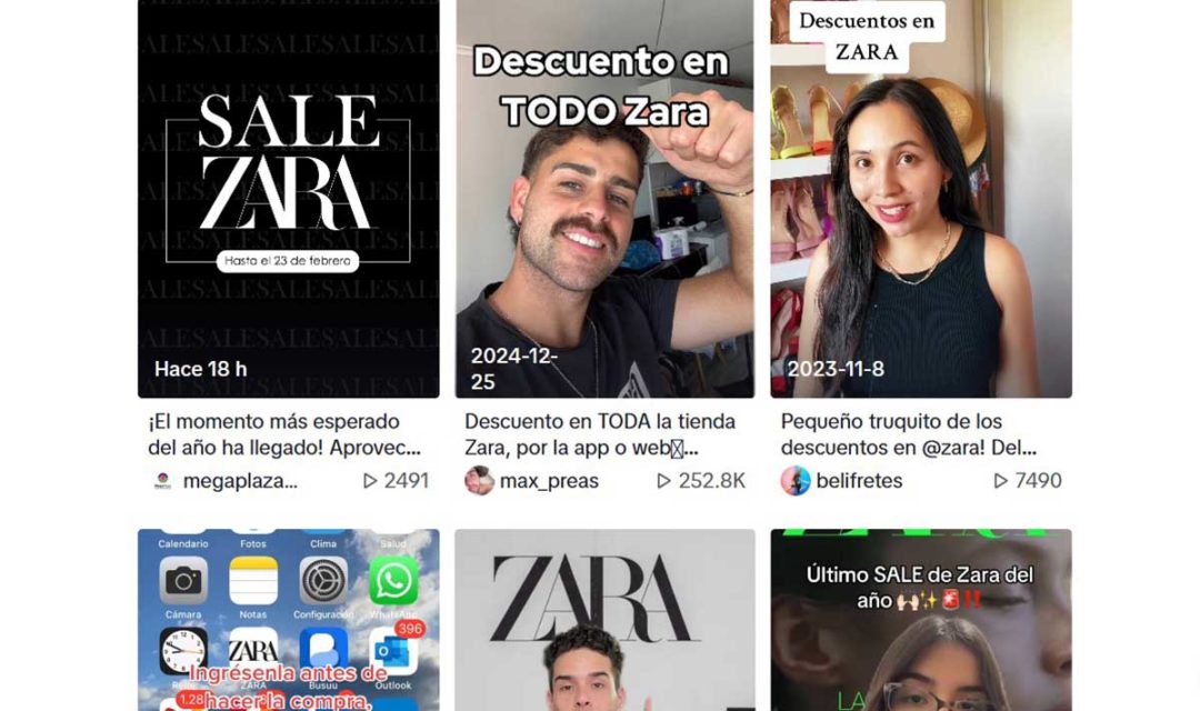 4 trucos de la app de Zara para aprovechar las rebajas 2025 online