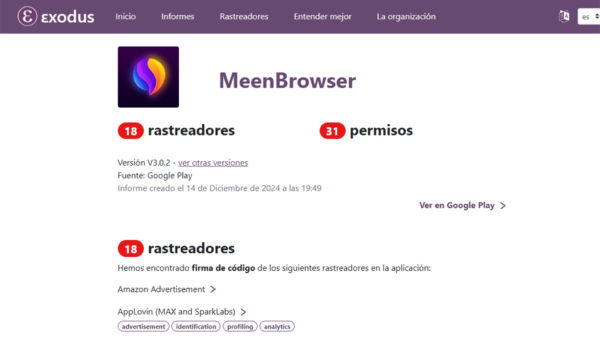 Opiniones sobre MeenBrowser en 2025: ¿Es seguro descargar este navegador de la Play Store?