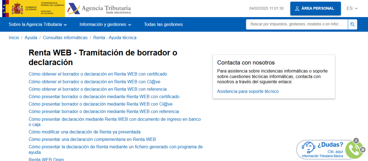 ¿Cuándo se hace la Declaración de la Renta 2024?
