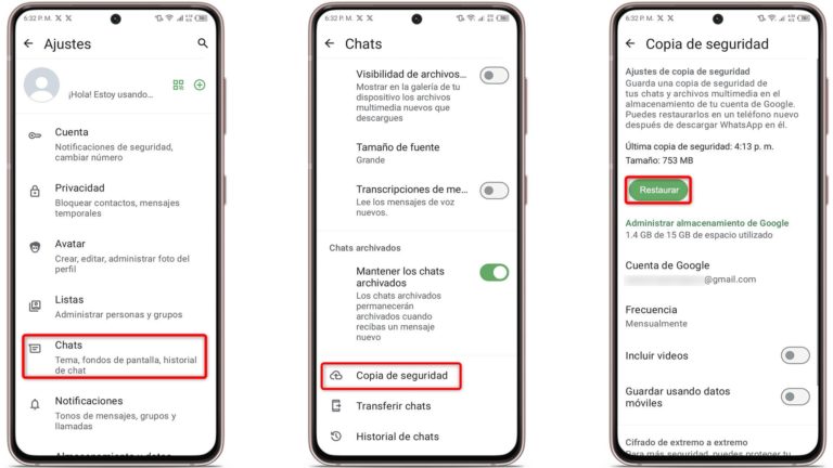 Cómo recuperar mensajes borrados en WhatsApp: ¿es posible?
