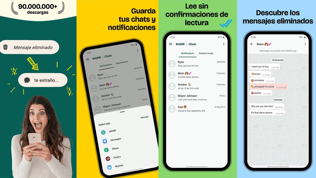 Cómo recuperar mensajes borrados en WhatsApp: ¿es posible?