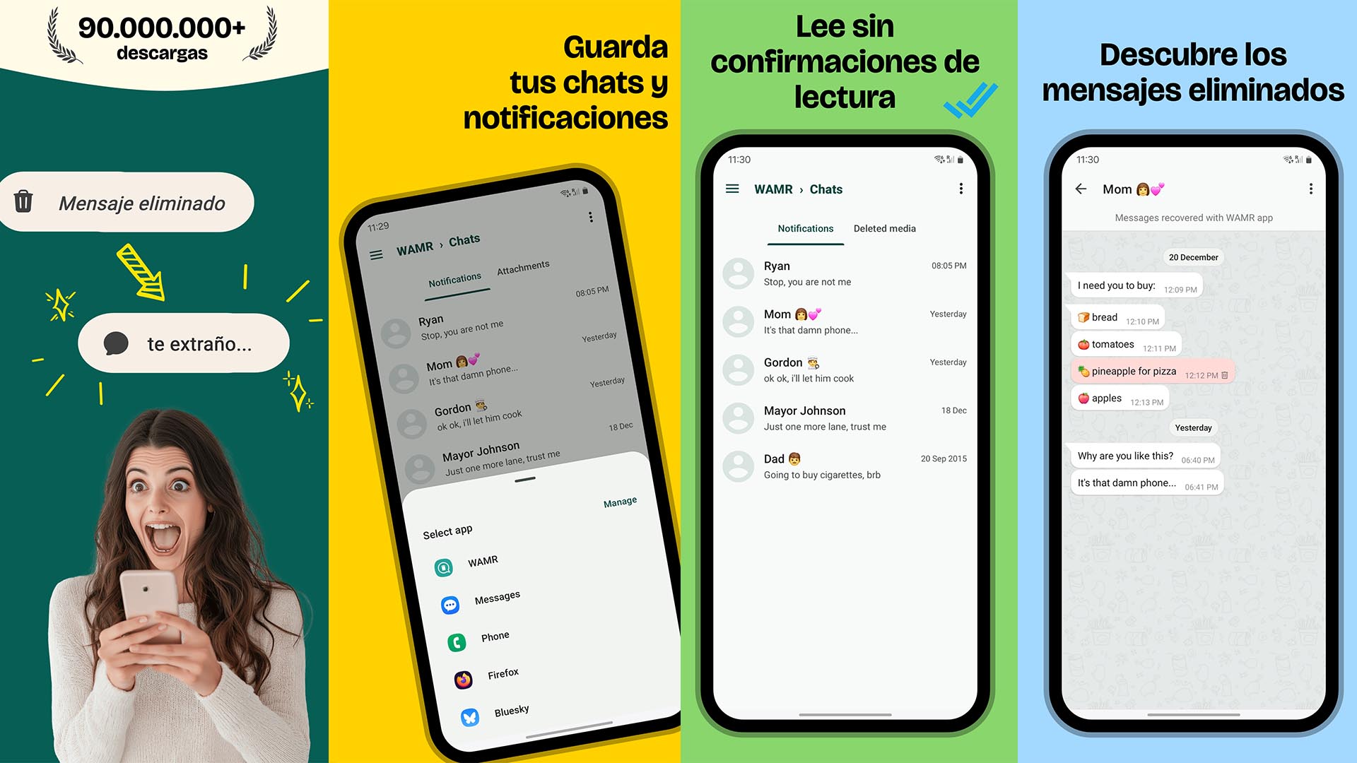 Cómo recuperar mensajes borrados en WhatsApp: ¿es posible?