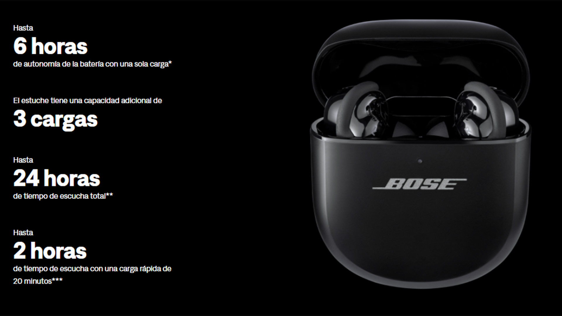 8 características clave de los auriculares de botón Bose QuietComfort Ultra