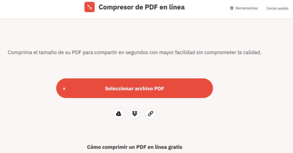 Las 5 mejores herramientas para comprimir archivos PDF online