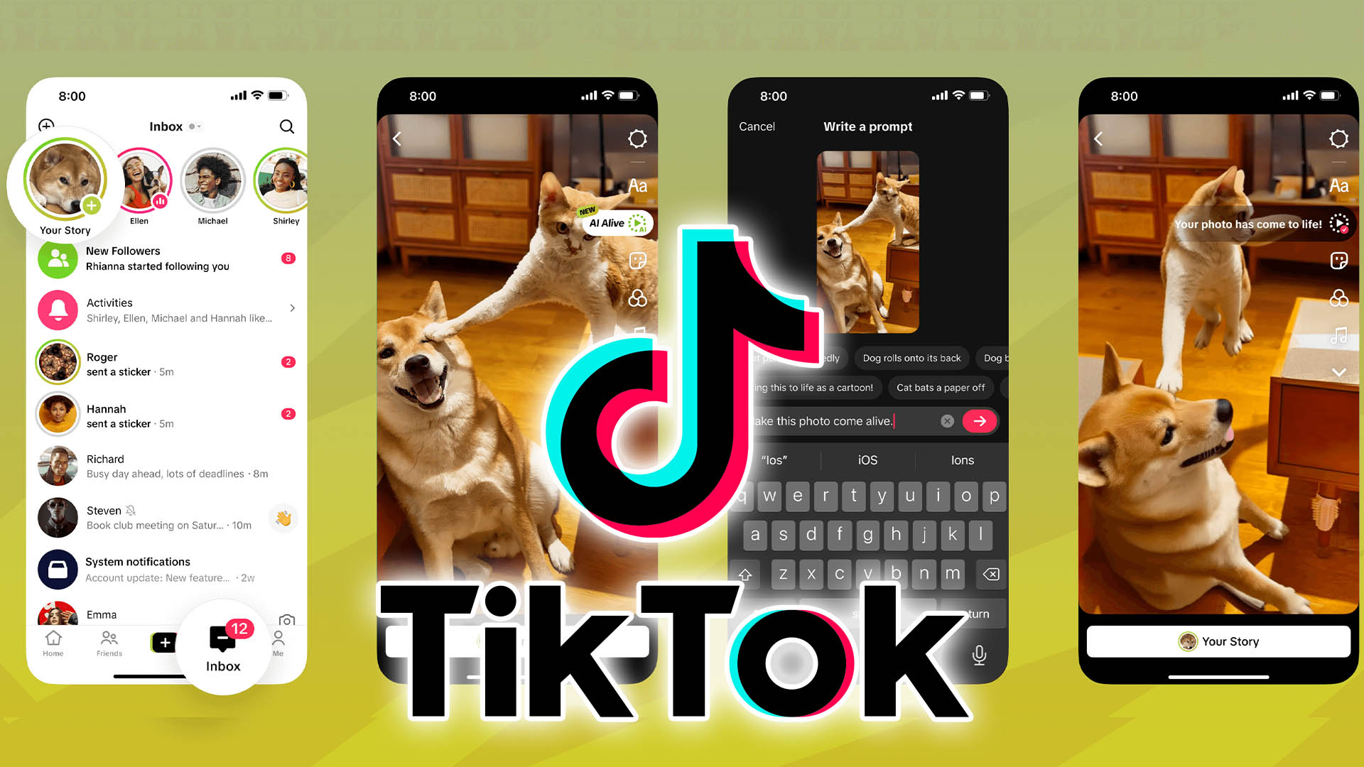 Cómo transformar imágenes en vídeo en TikTok con la función AI Alive de inteligencia artificial