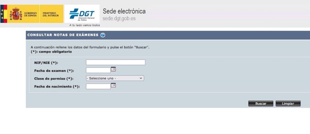 Cómo consultar las notas del examen de conducir en la app miDGT: guía ...