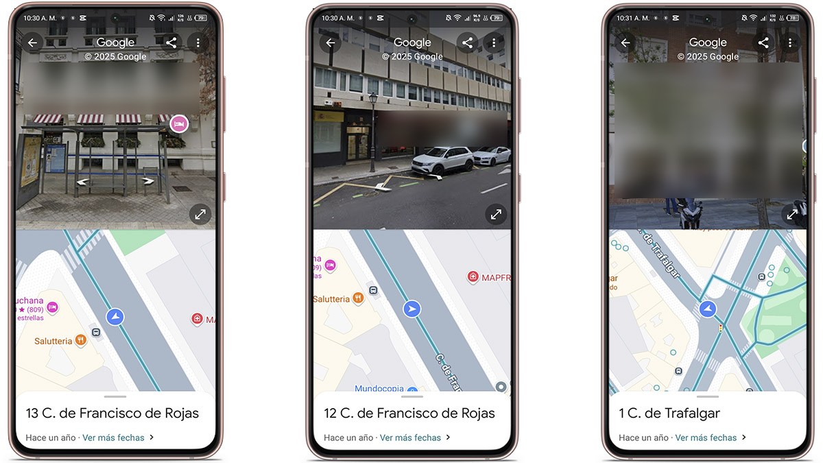 Por qué Google Maps no muestra algunas casas