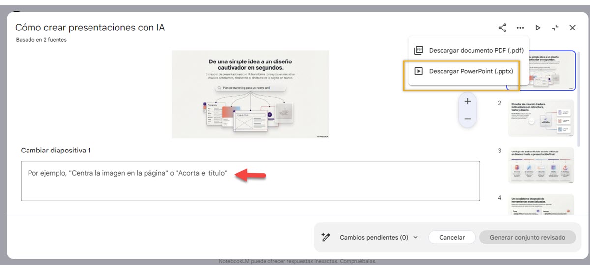 ¿Cuál es la mejor IA para hacer presentaciones en PowerPoint gratis?