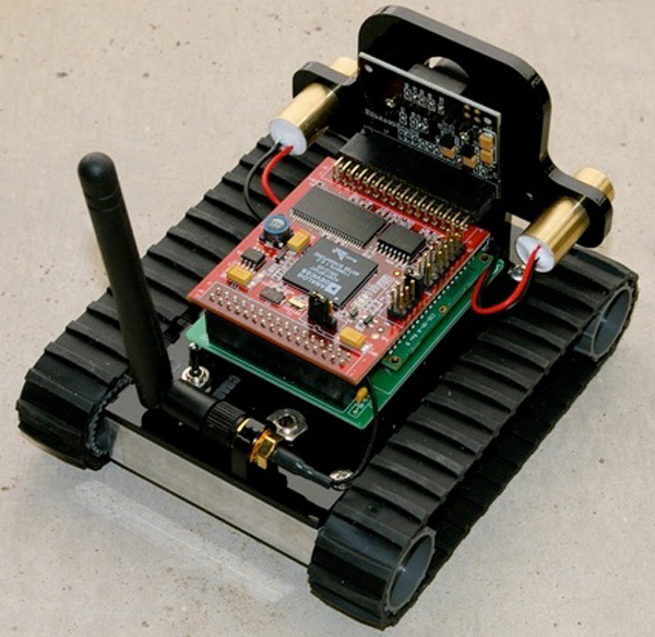SRV-1 Console, una aplicación del teléfono G1 de Google para controlar ...