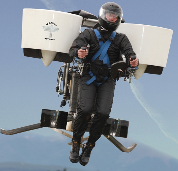 Martin Jetpack, un vehí­culo comercial para salir volando