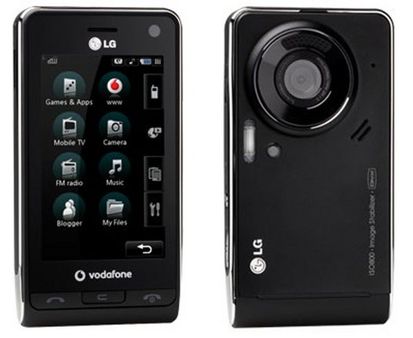 LG Viewty con Vodafone, todas las tarifas